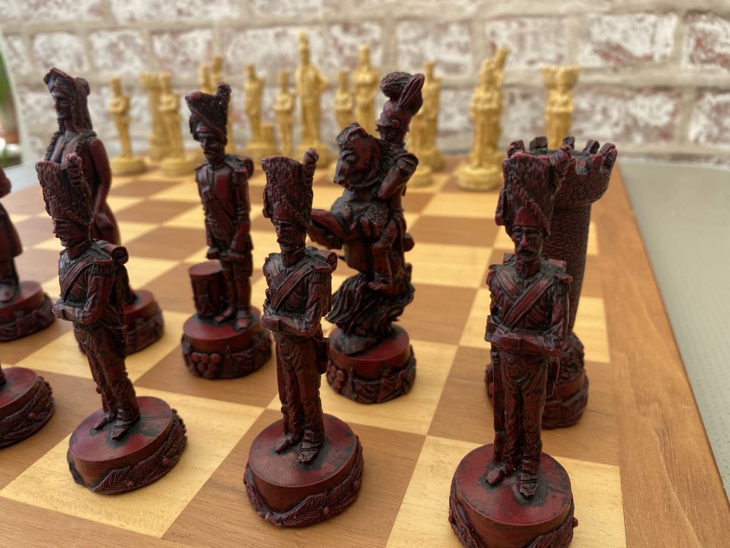 BC3031: Battle of Waterloo - Red - Berkeley Chess | Theme, Decorative ...