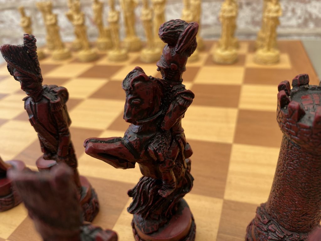 BC3031: Battle of Waterloo - Red - Berkeley Chess | Theme, Decorative ...