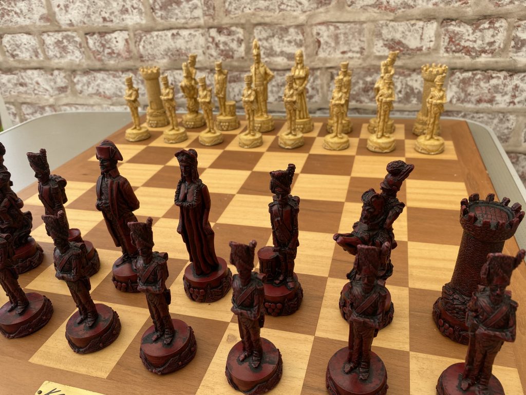 BC3031: Battle of Waterloo - Red - Berkeley Chess | Theme, Decorative ...