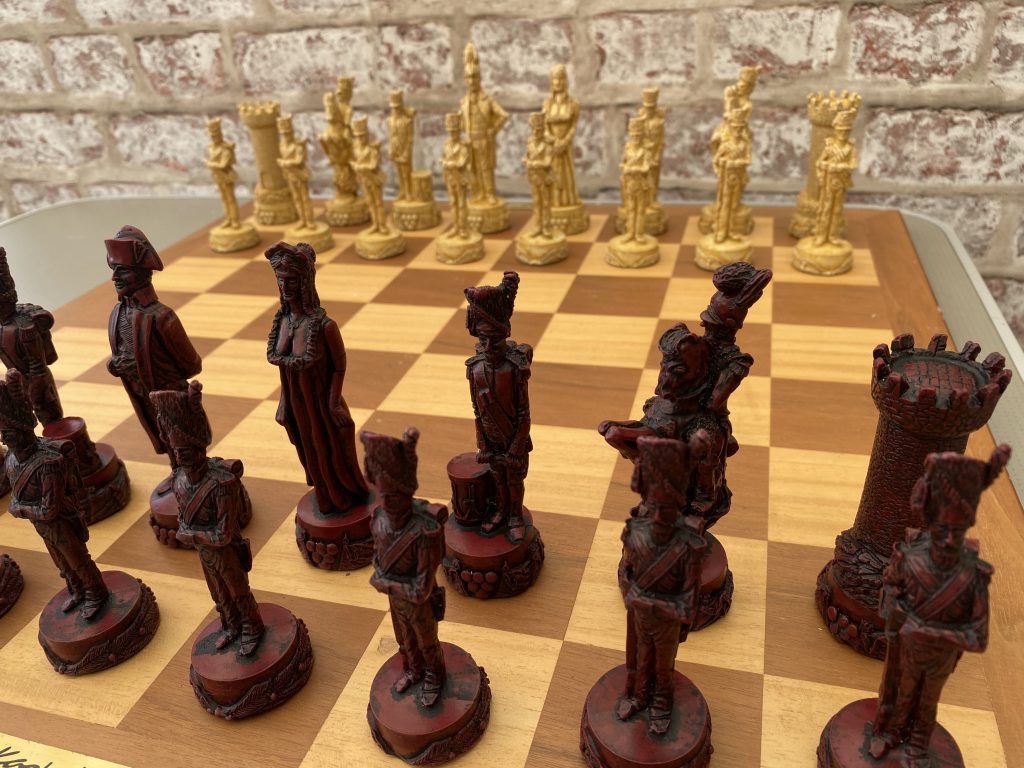 BC3031: Battle of Waterloo - Red - Berkeley Chess | Theme, Decorative ...